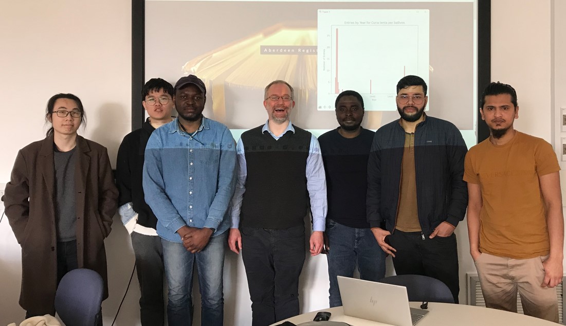 Student team builds experimental new ARO search tool | aberdeen registers